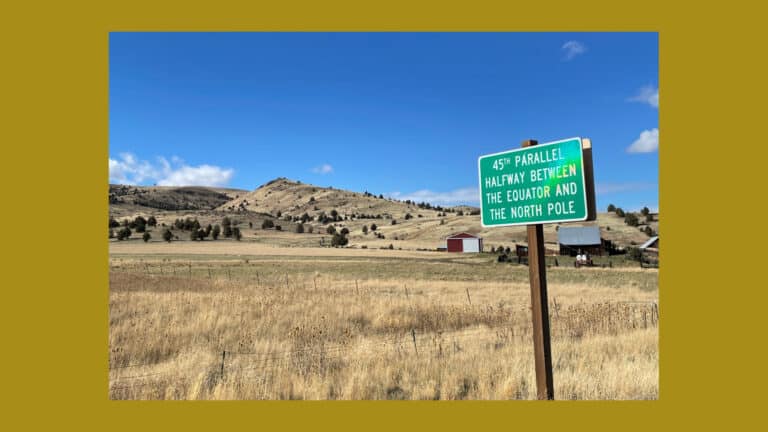 The 45th Parallel - Half way Between Here and There