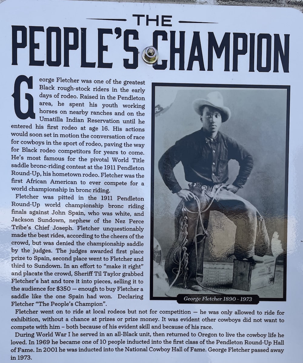 Pendleton Oregon and the Oregon Mural Trail