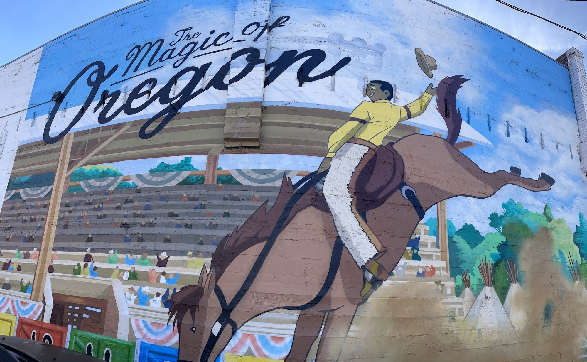Pendleton Oregon and the Oregon Mural Trail