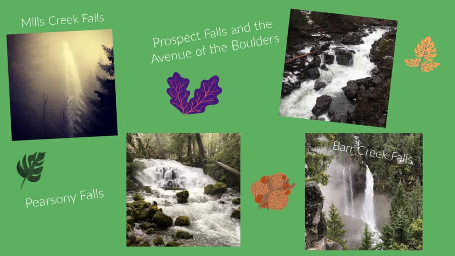The Prospect Oregon Waterfalls