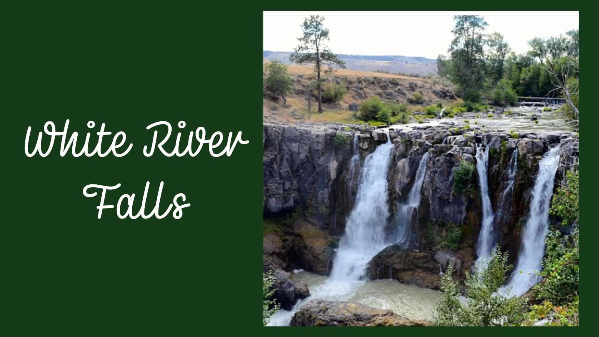 White River Falls on this Waterfall WednesdayOregon Bed & Breakfast Guild